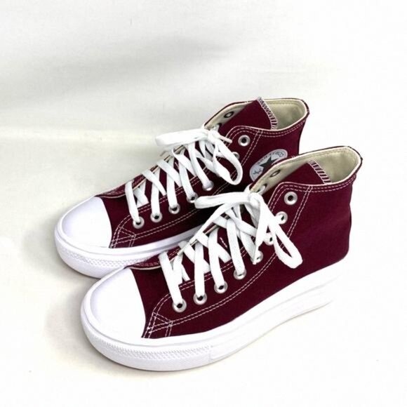 Converse | Shoes | Converse Chuck Taylor Move Platform High Top Red ...